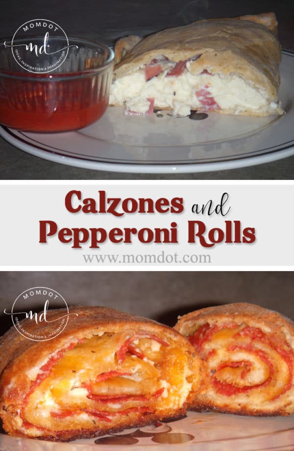 Tasty Thursday-Calzones and Pepperoni Rolls, Oh My! - Momdot.com