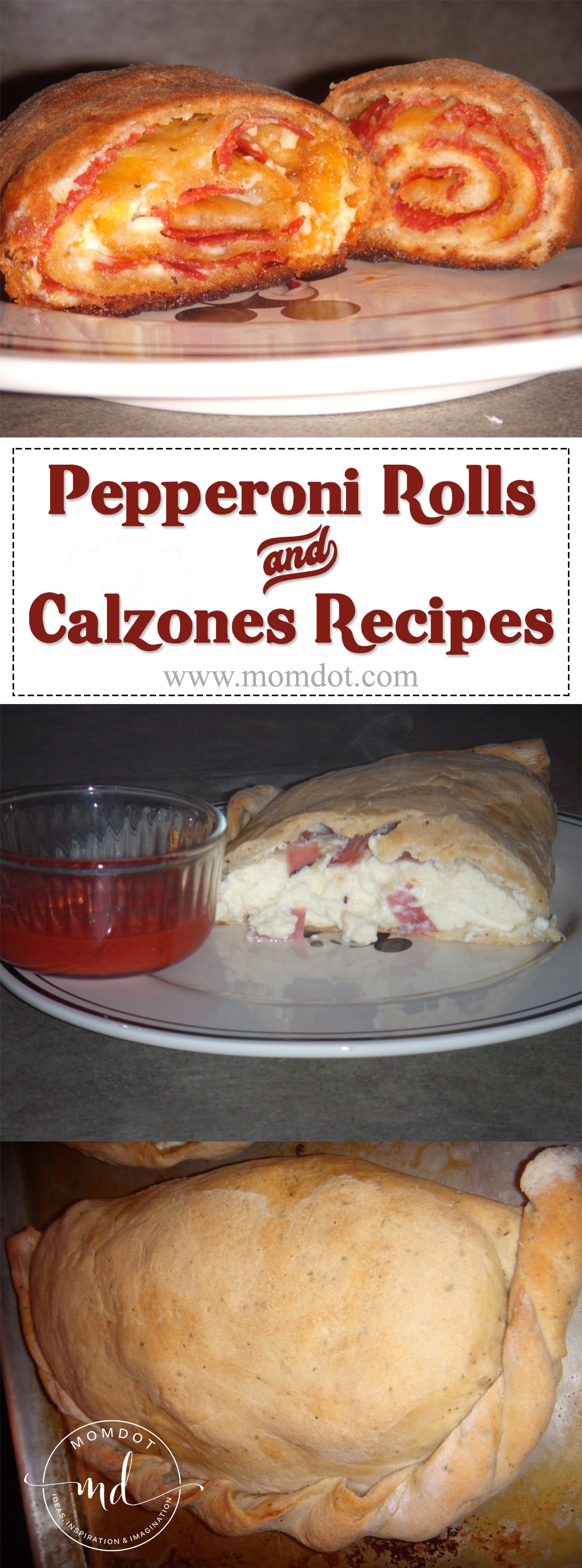 Tasty Thursday-Calzones and Pepperoni Rolls, Oh My! - Momdot.com