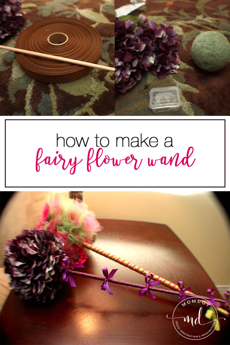 How to make a fairy flower wand