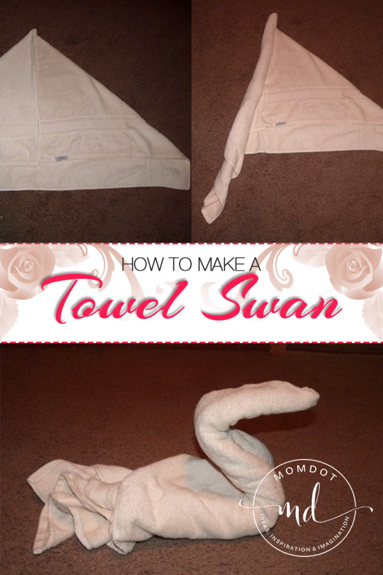 Towel Swan Tutorial: Easy!