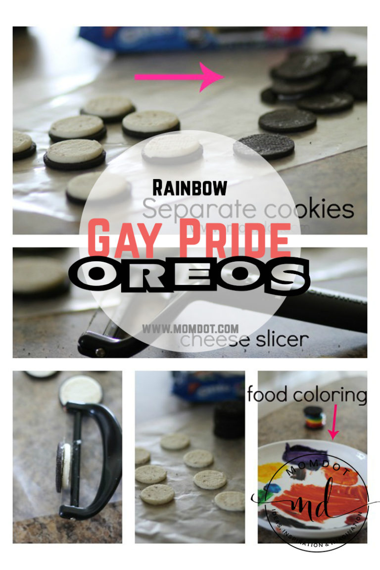 Rainbow Oreo Tutorial