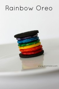 Rainbow Oreo Tutorial