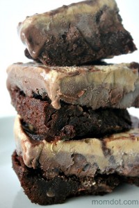 Java Chip Frappuchino and Ganache Brownies - Momdot.com