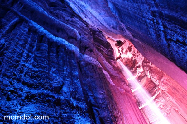 Spectacular Waterfall Underground