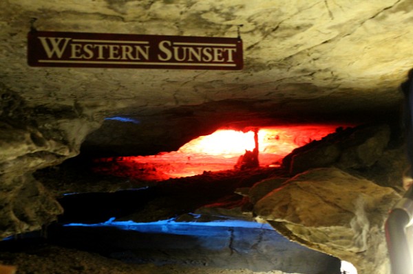 Spectacular Waterfall Underground