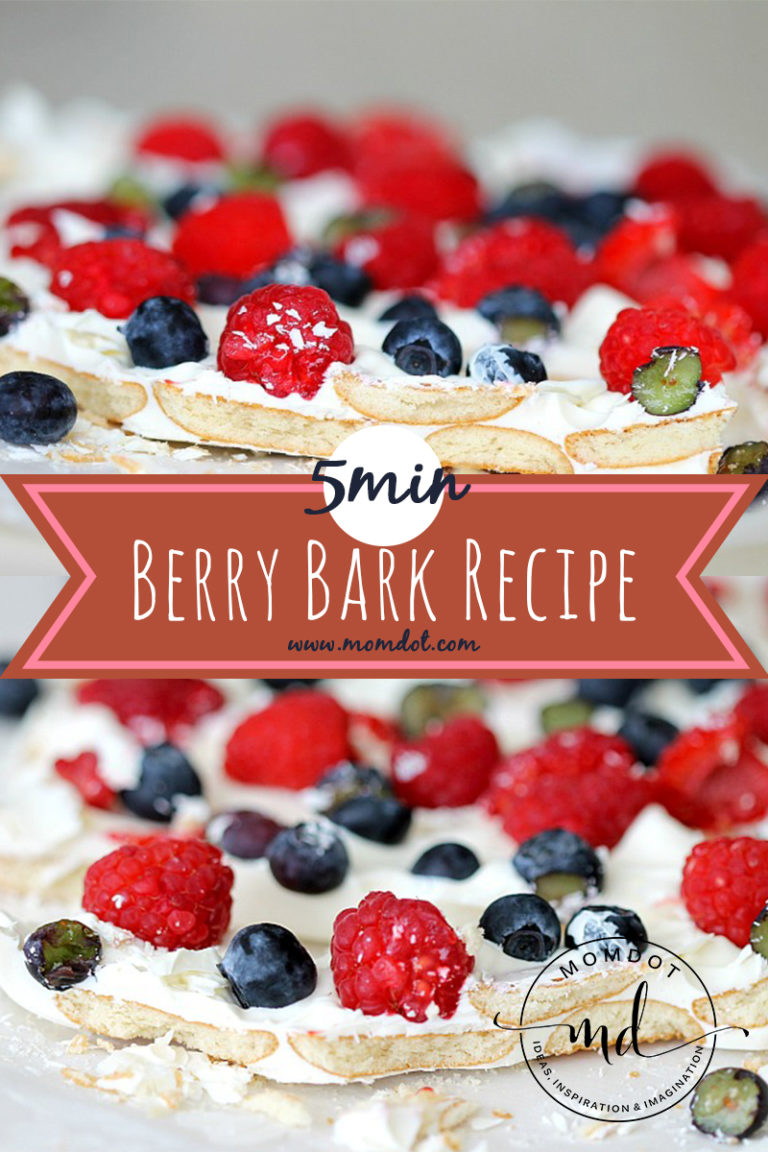 5 minute Berry Bark Recipe