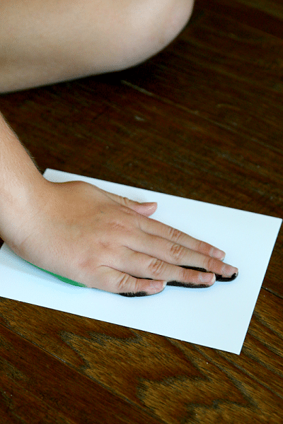 Frankenstein Handprints Craft: Easy Halloween!