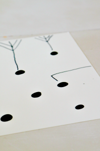 Fingerprint Spider Art ( Kids love this!) - Momdot.com