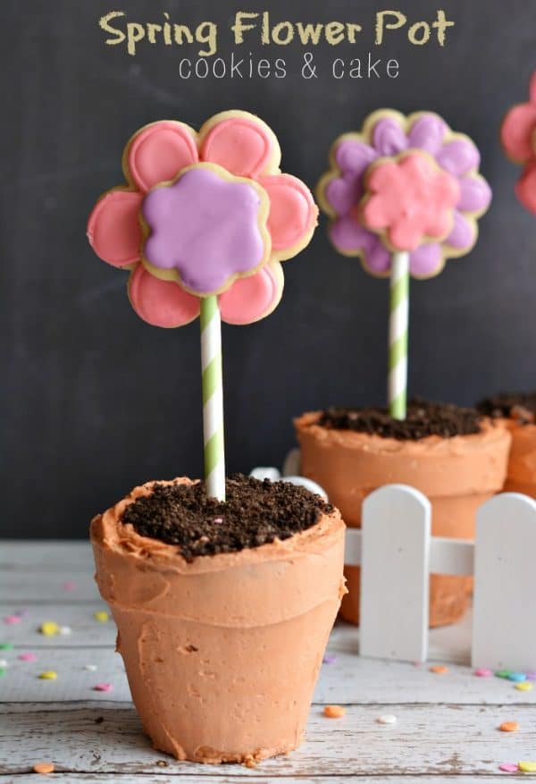 Flower Pot Cupcakes: So Cute! - Momdot.com