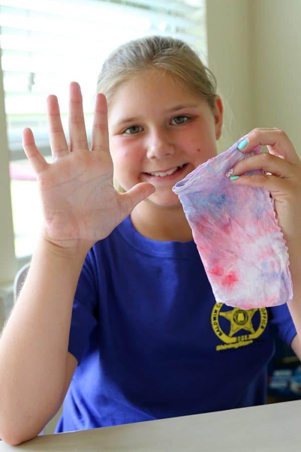 American Flag Handprint plus Free Printable