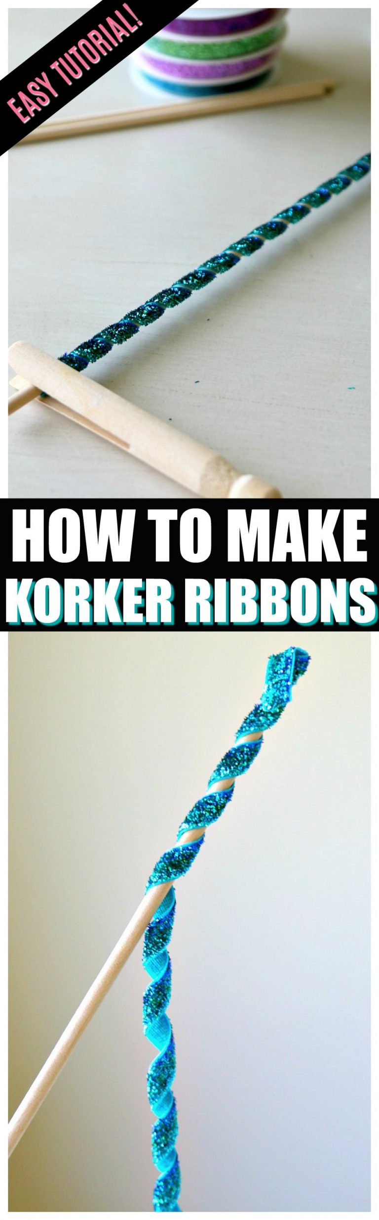 How to Make a Korker Ribbon (That Stays!) - Momdot.com