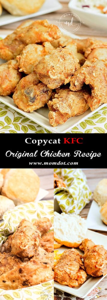 Copycat KFC Original Chicken Recipe