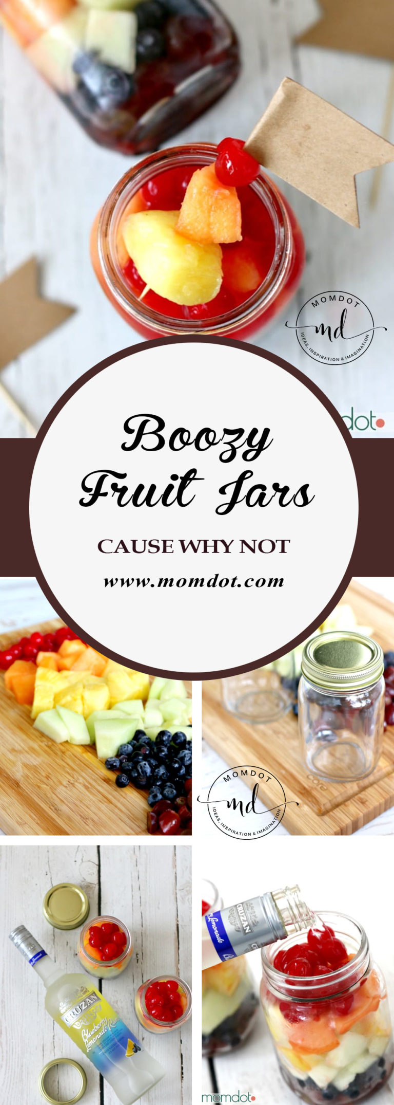 Boozy Fruit Jars...cause why not. - Momdot.com