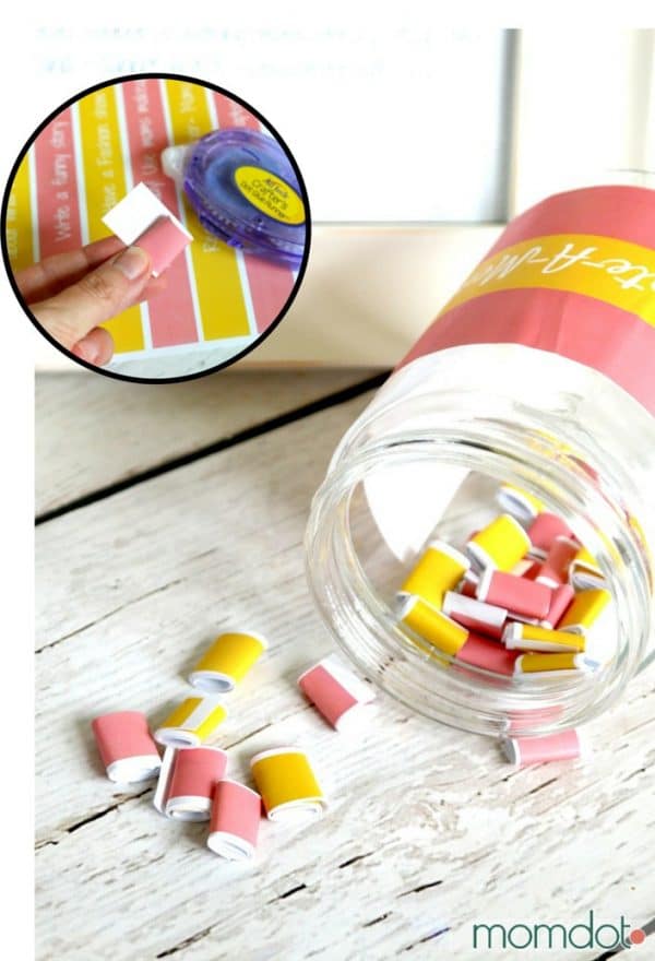 Create A Memory Jar : Free Printable - Momdot.com