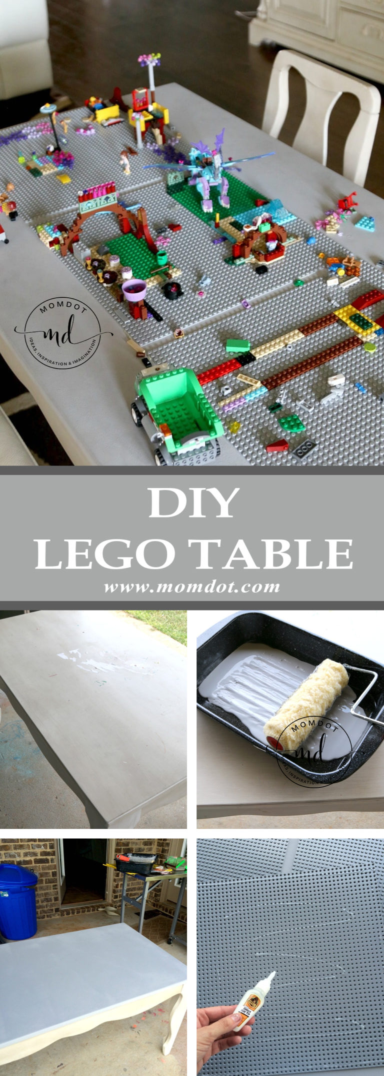 DIY Lego Table: Use Today! - Momdot.com