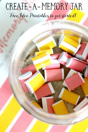 Create A Memory Jar : Free Printable