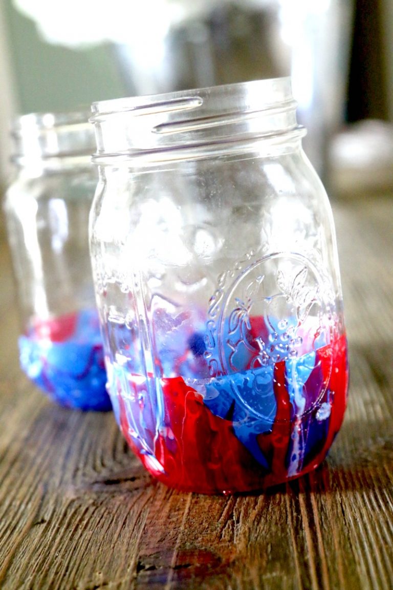 Marble Dipping Mason Jars - Super EASY Marble Dip DIY! - MomDot