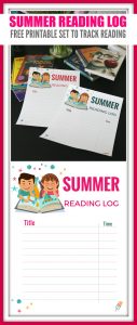 Summer Reading Log: Free Printable - Momdot.com