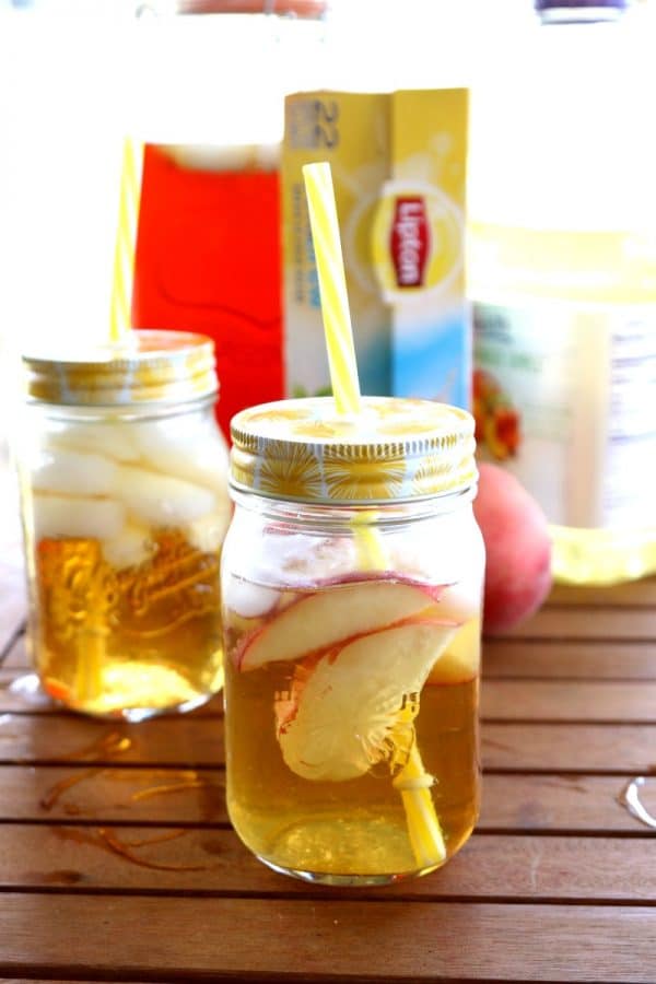 Georgia Peach Sweet Tea Recipe - Momdot.com