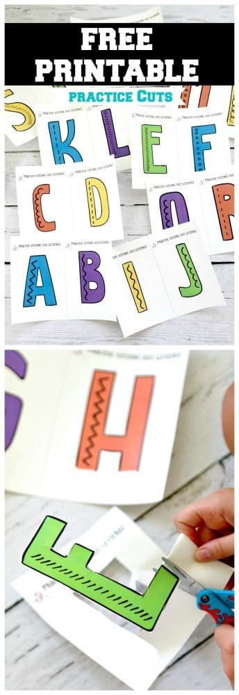 Fine Motor Scissor Skills : FREE PRINTABLE - Momdot.com