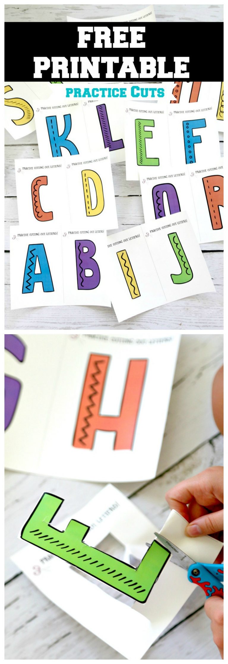 Fine Motor Scissor Skills : FREE PRINTABLE - Momdot.com