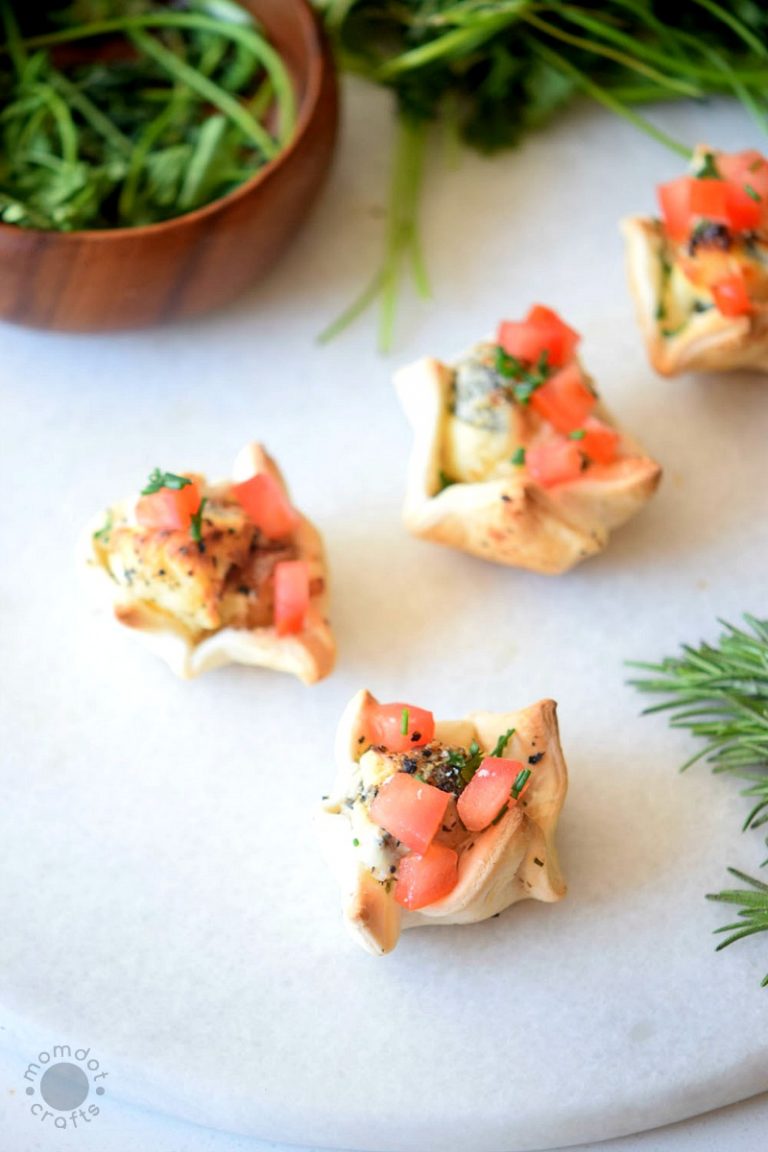 Caprese Salad Recipe Mini Bites Mozzarella and Tomato - Momdot.com