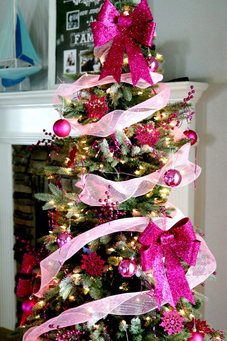 Breast Cancer Awareness Christmas Tree - Momdot.com