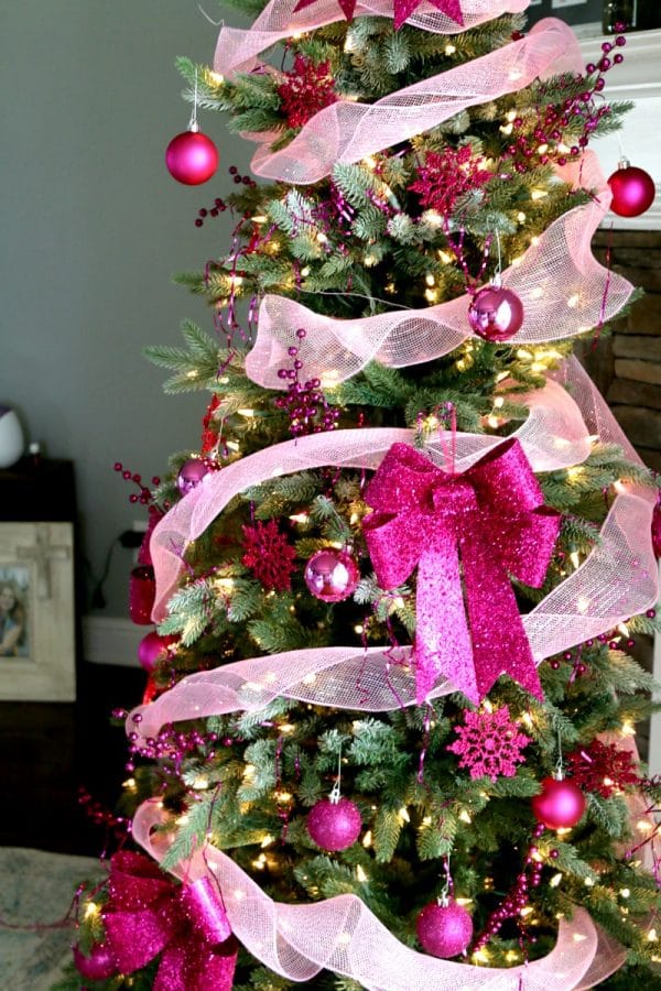 Breast Cancer Awareness Christmas Tree - Momdot.com