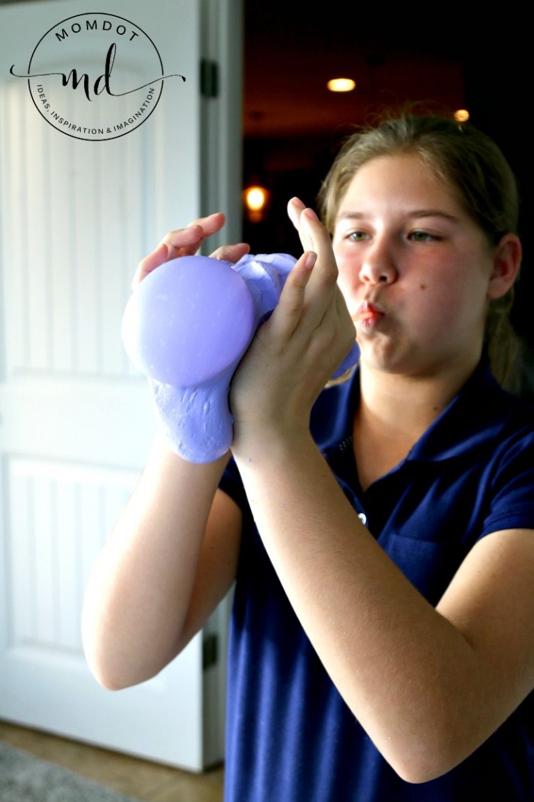 Make Bubble Slime: Blow Slime Bubbles - Momdot.com