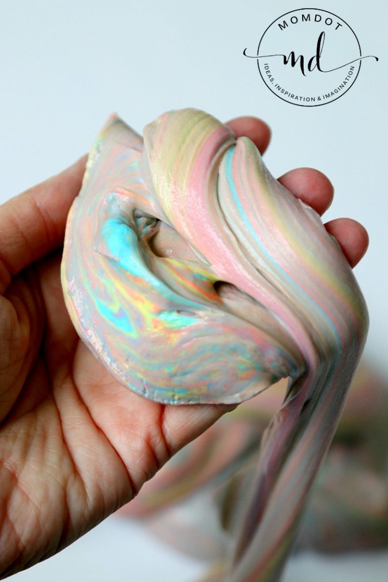 DIY Fluffy Slime Recipe: 3 Ingredients to POOFY Slime Fun - Momdot.com