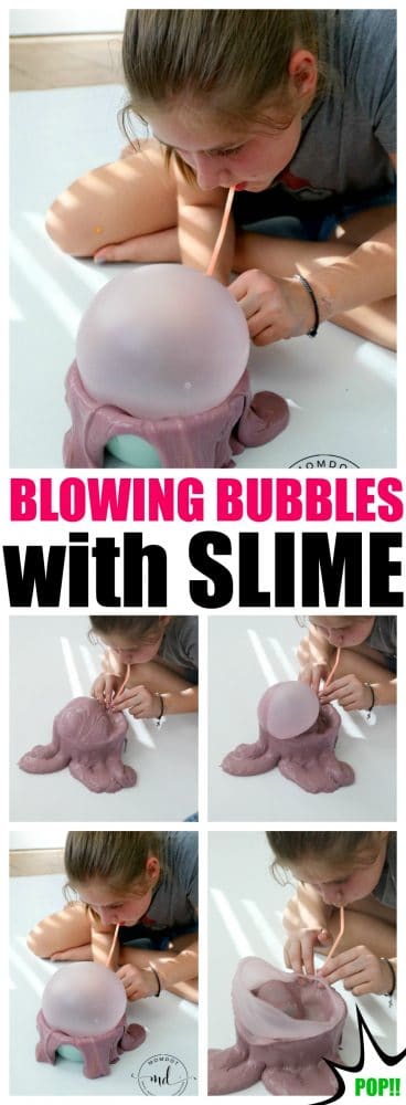 Blowing Bubbles with Slime : 2 Easy Ways - Momdot.com