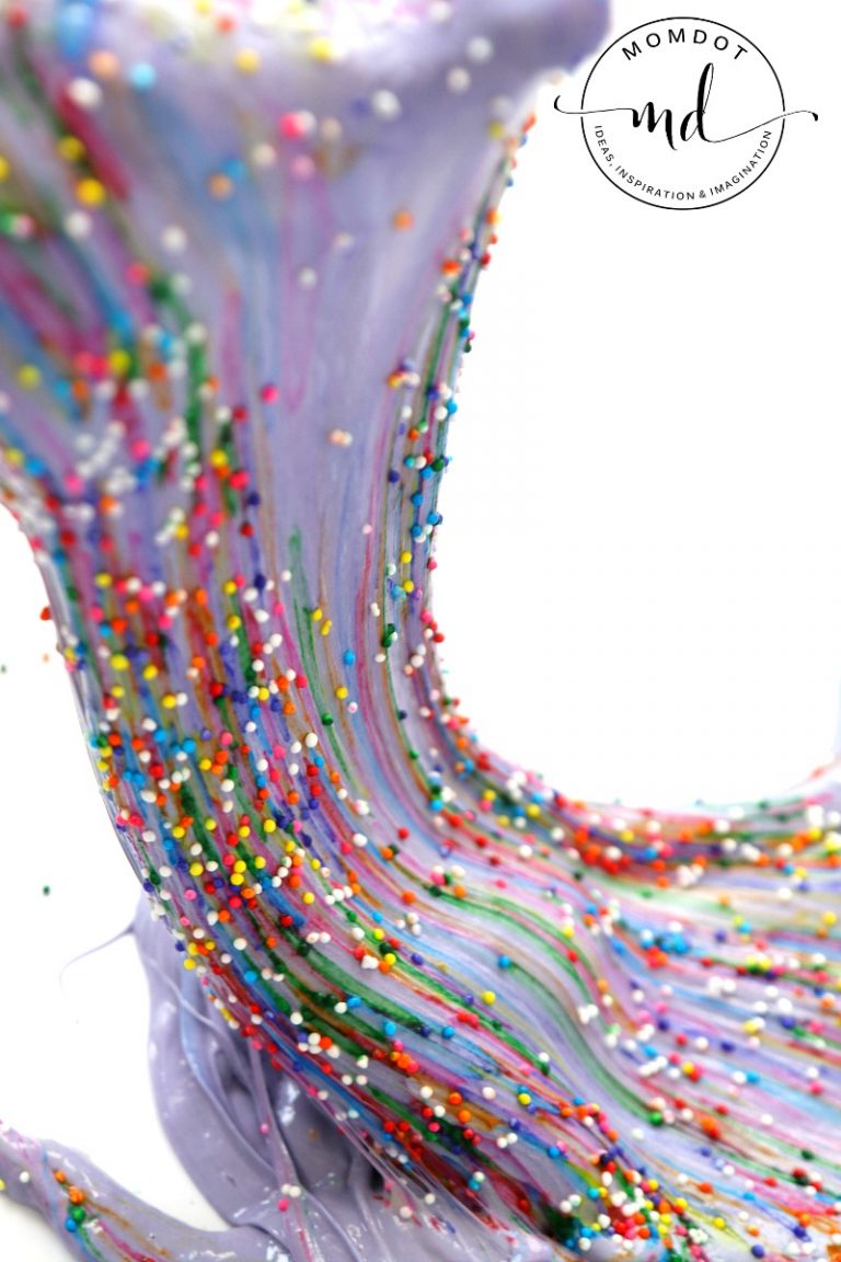 Fairy Slime : How to make Fluffy Fairy Slime - Momdot.com