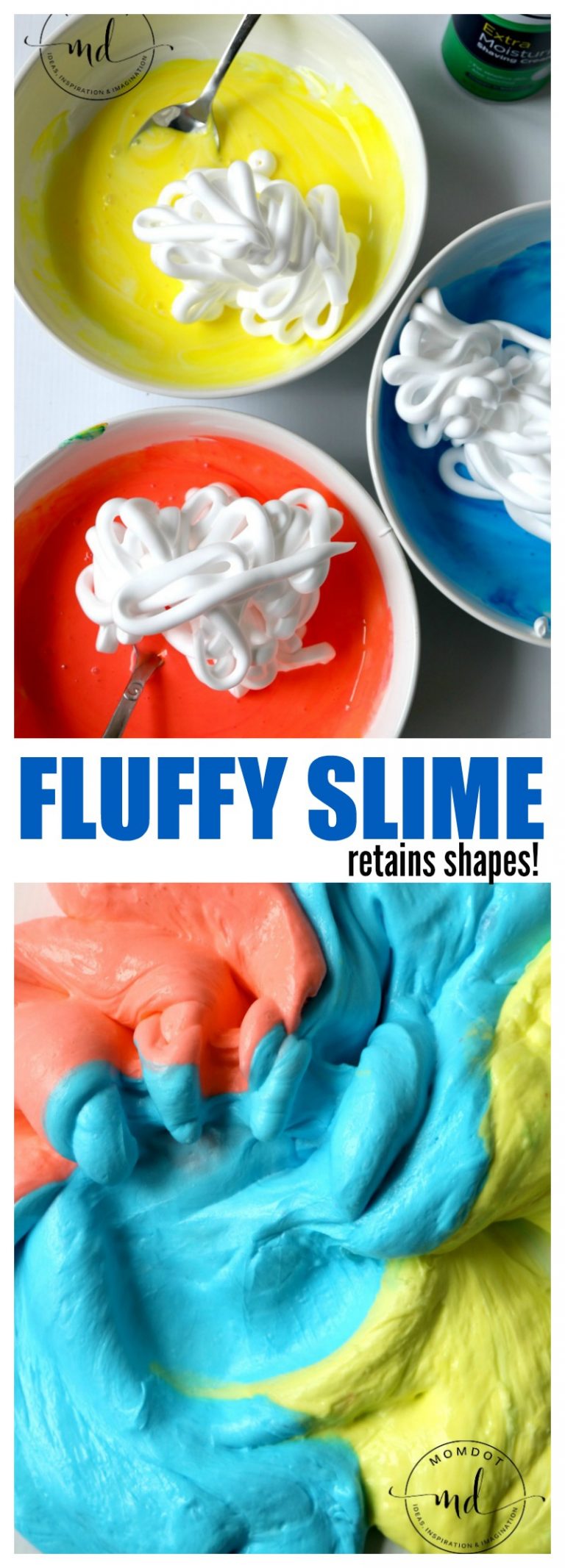 DIY Fluffy Slime Recipe: 3 Ingredients to POOFY Slime Fun - Momdot.com