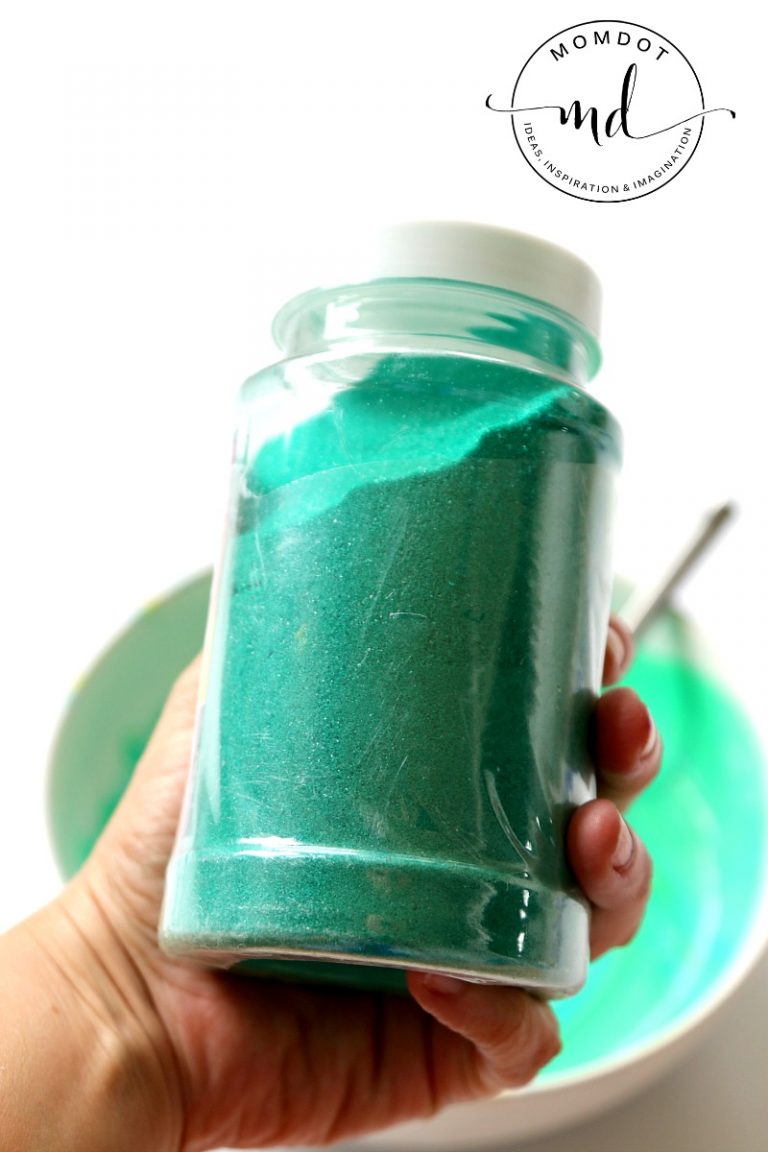 Fluffy Sand Slime Recipe - Momdot.com
