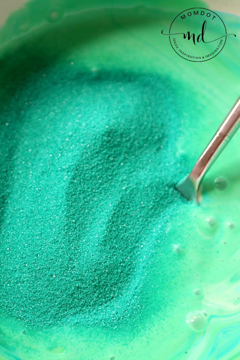 Fluffy Sand Slime Recipe - Momdot.com