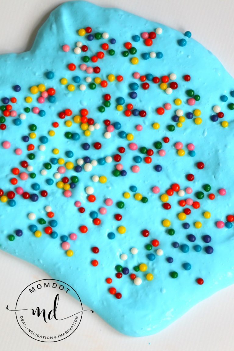 Sprinkle Slime Recipe - Momdot.com