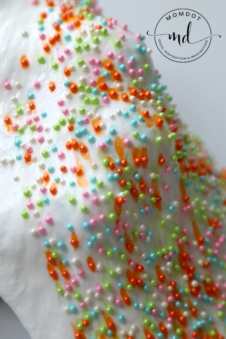 Sprinkle Slime Recipe - Momdot.com