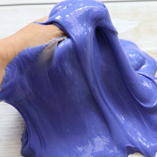 Slime Recipe for Kids Easy, Fluffy, not Sticky - Momdot.com