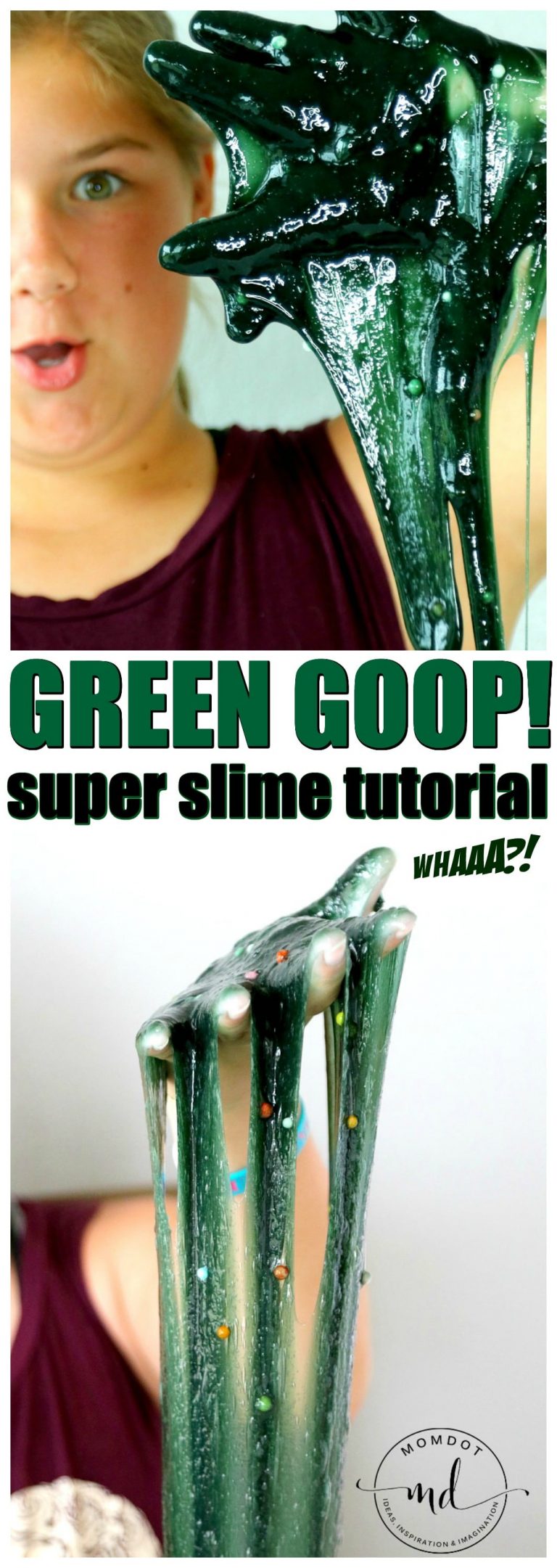 Green Goop Recipe: Slime it up! - Momdot.com