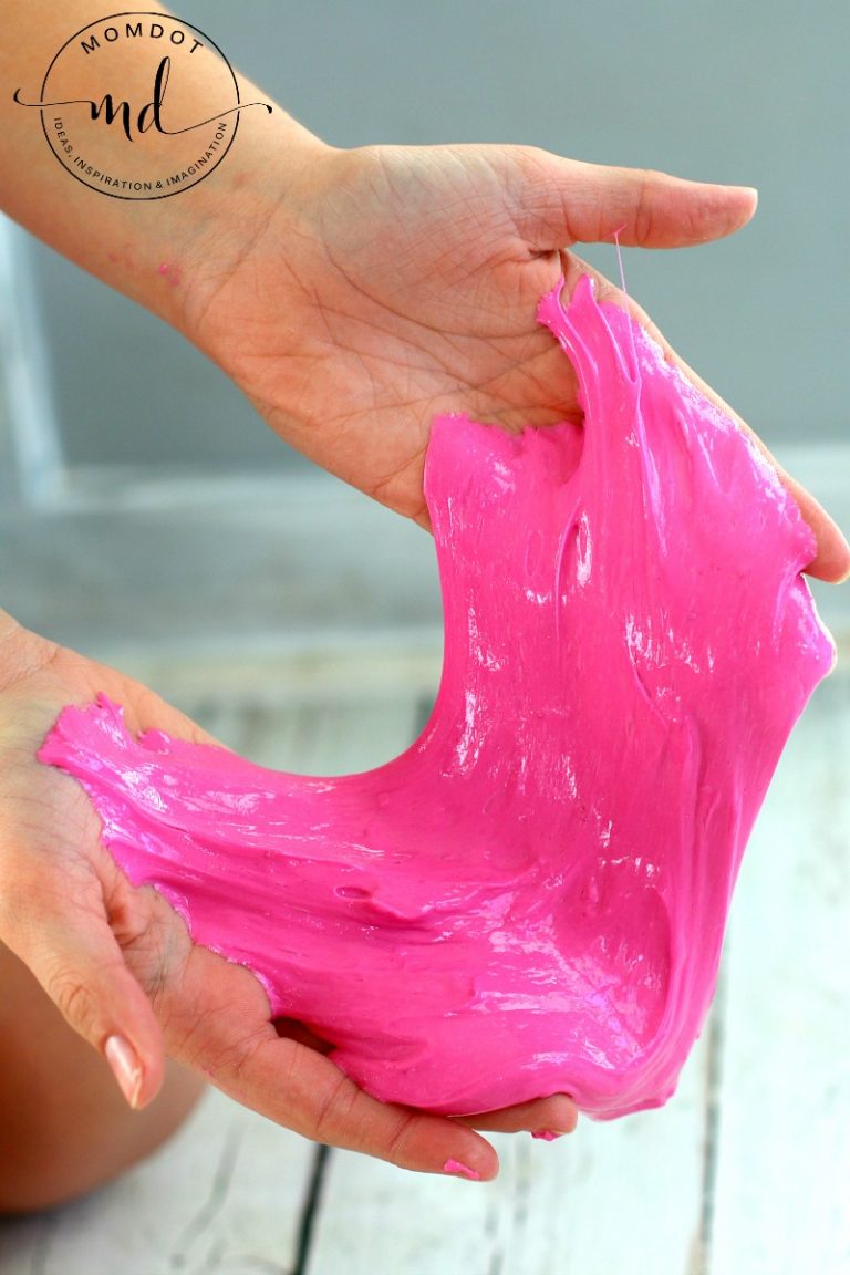 How to Make Slime (No Borax) - Momdot.com