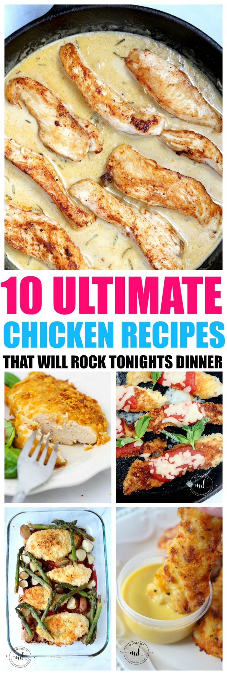 10 Ultimate Chicken Recipes that will rock tonight's dinner