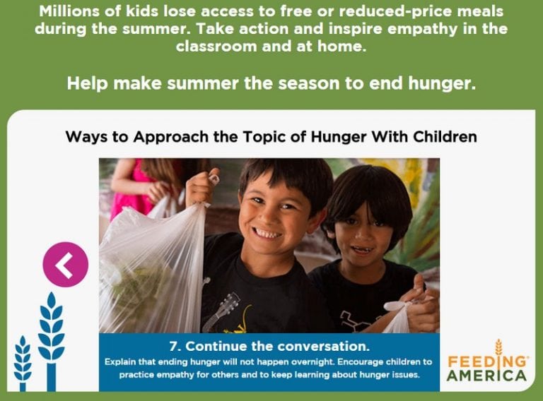 Family Action Plan: Ending Hunger this Summer - Momdot.com
