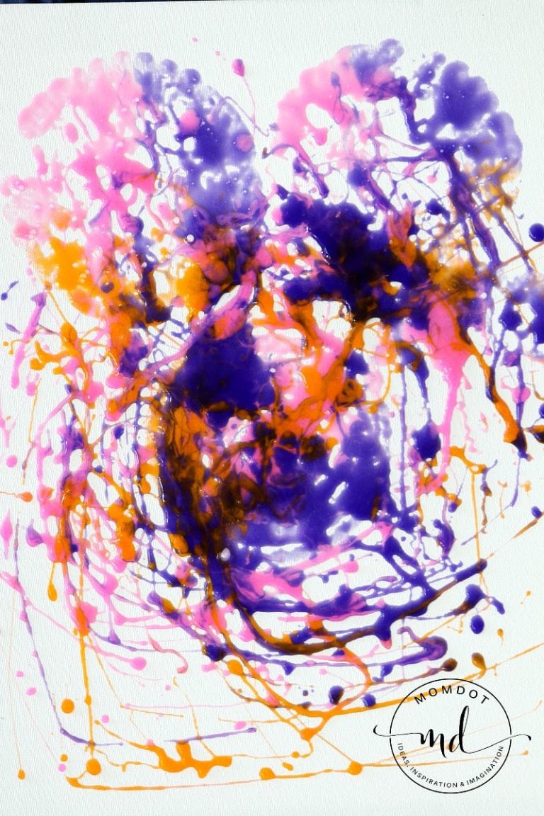 Slime Painting DIY - Momdot.com