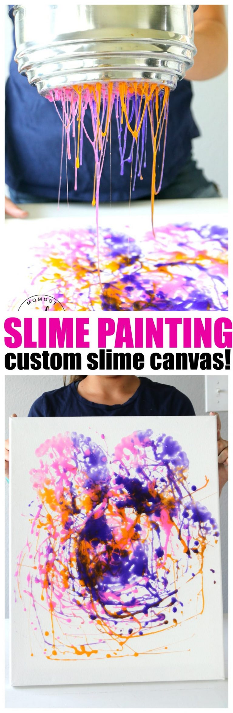 Slime Painting DIY - Momdot.com