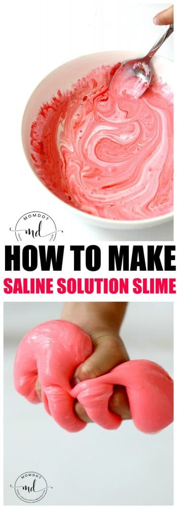 How to make Saline Solution Slime (Step By Step) - Momdot.com