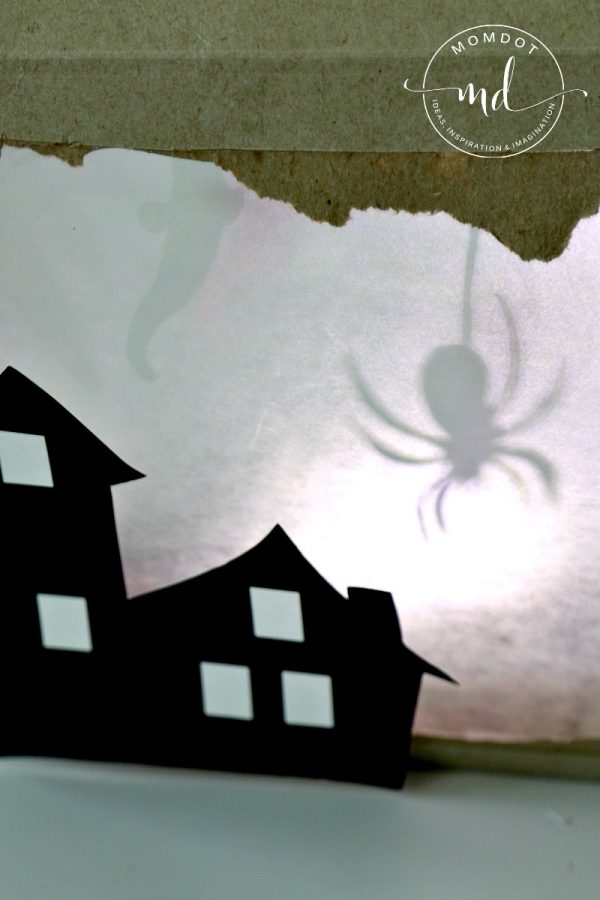 Haunted House Craft: Shadow Box DIY - Momdot.com