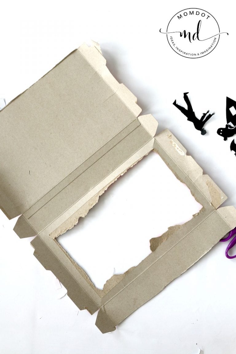 Haunted House Craft: Shadow Box DIY - Momdot.com