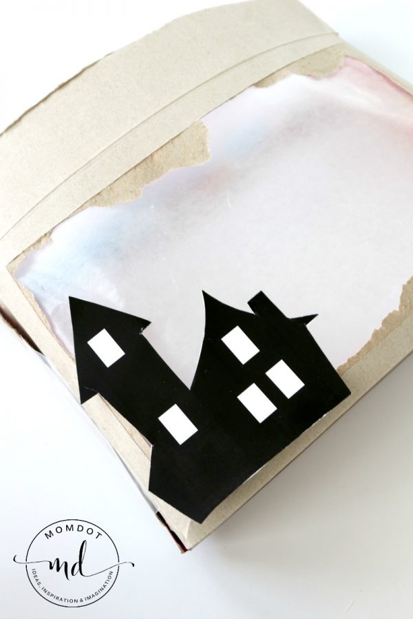 Haunted House Craft: Shadow Box DIY - Momdot.com
