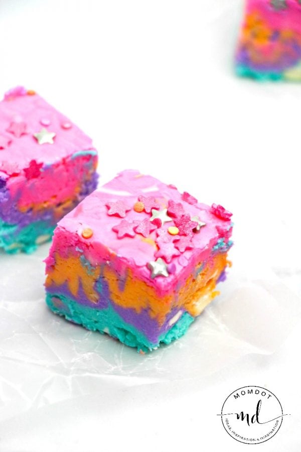 Unicorn Poop Fudge - Momdot.com