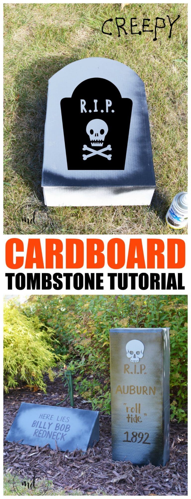DIY Tombstone: How To Make a Tombstone for Halloween! 2025 - MomDot